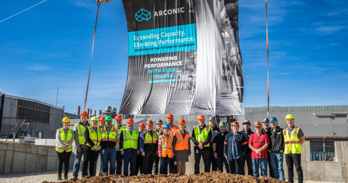 Arconic invests $175 million in casthouse expansion