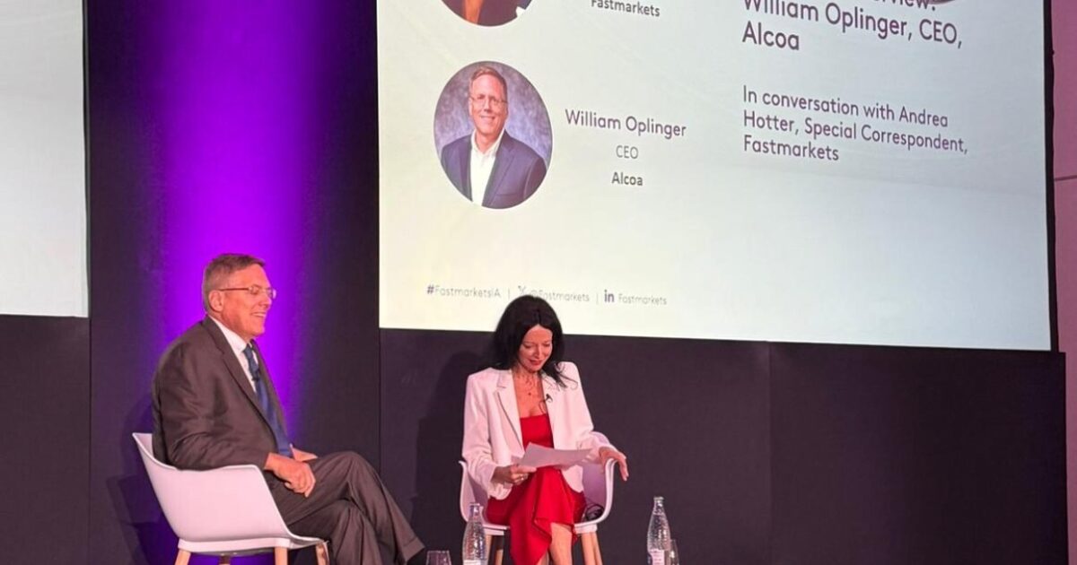 Alcoa CEO “tremendously optimistic” despite tariffs